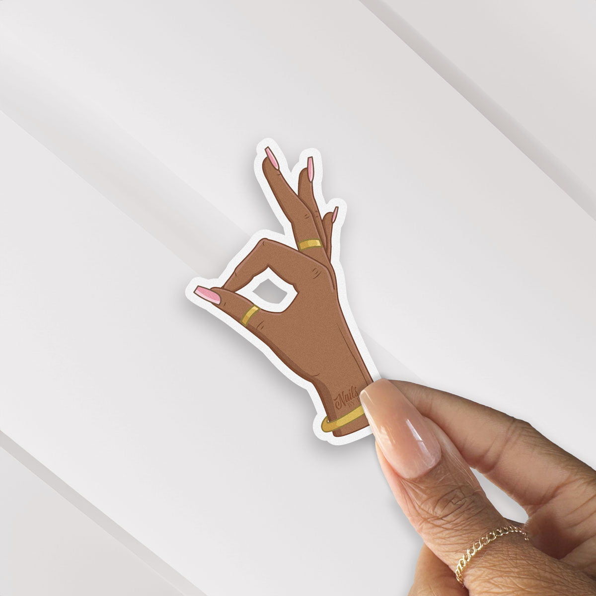 Okay! | Nails by Tam Sticker – Nails By Tam